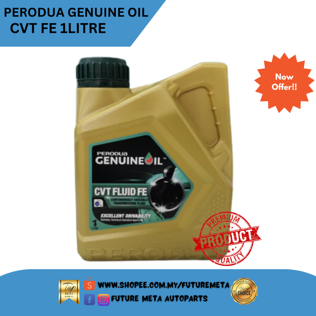🔥 PERODUA Genuine CVT FE Gear Oil 🔥 1 Liter *Automatic Transmission ...