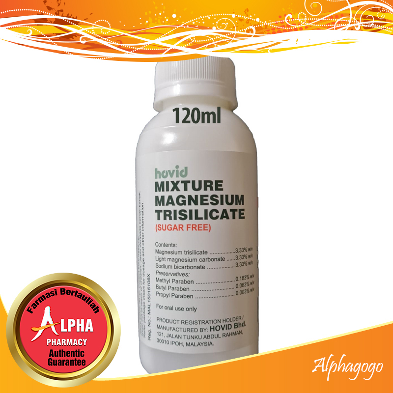 Mixture Magnesium Trisilicate (100ml / 120ml) | Shopee Malaysia