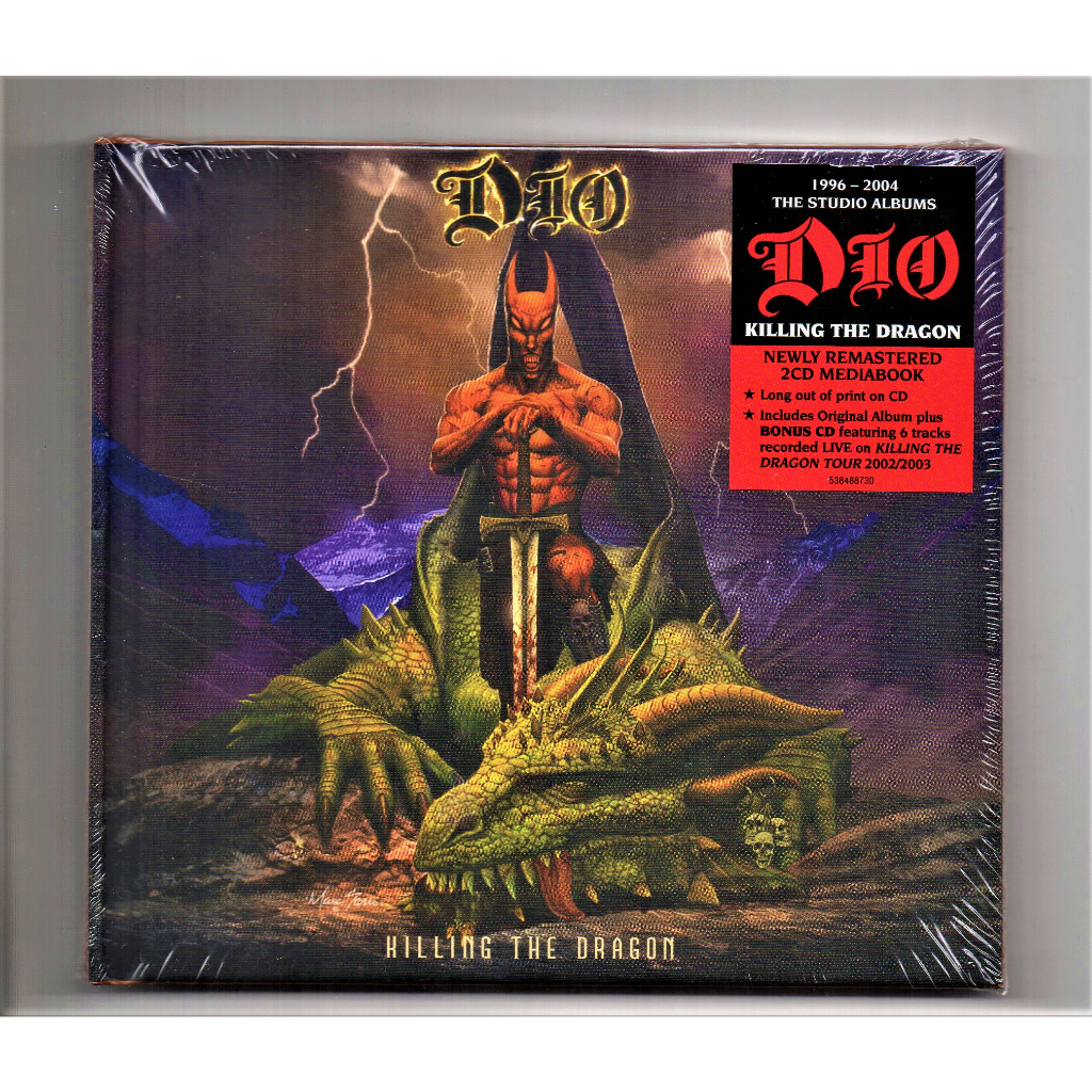 Dio - Killing The Dragon ( Booklet Newly Remastered 2 CD ) | Shopee ...