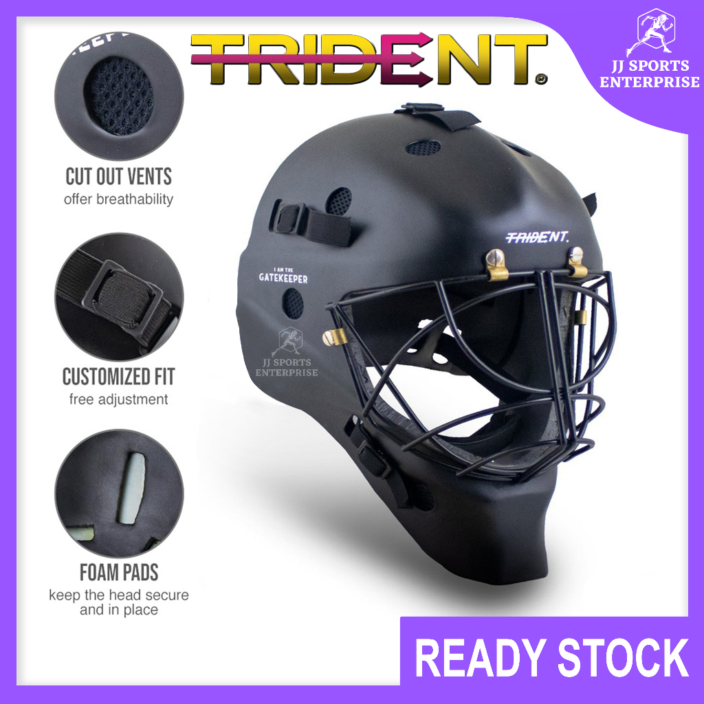 Trident Gatekeeper Goalie Helmet Trident Gatekeeper Hockey Helmet ...