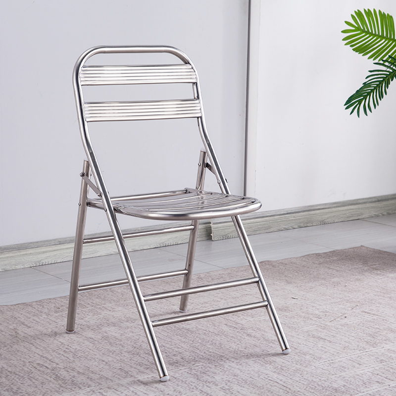 STAINLESS STEEL FOLDING CHAIR for cafe, restoran, canteen, classroom ...
