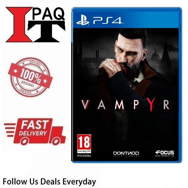 PS4 Vampyr (R2 English) | Shopee Malaysia