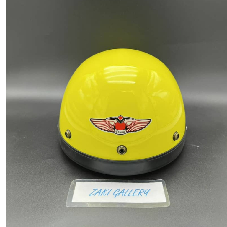 100% Original Helmet Separuh 1/2 Half Cut | Shopee Malaysia