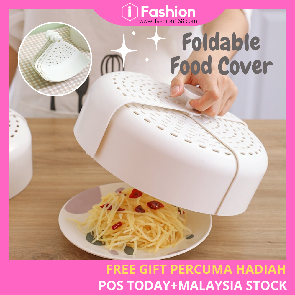 iFASHION 1685 Foldable Tray Food Cover Dish Cover Anti-fly Breathable ...