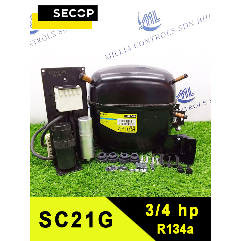 SECOP COMPRESSOR - SC21G / R134 | Shopee Malaysia