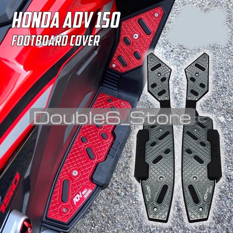 Honda ADV 150 Footboard Cover with Slider Karpet Pijakan Kaki Carpet ...