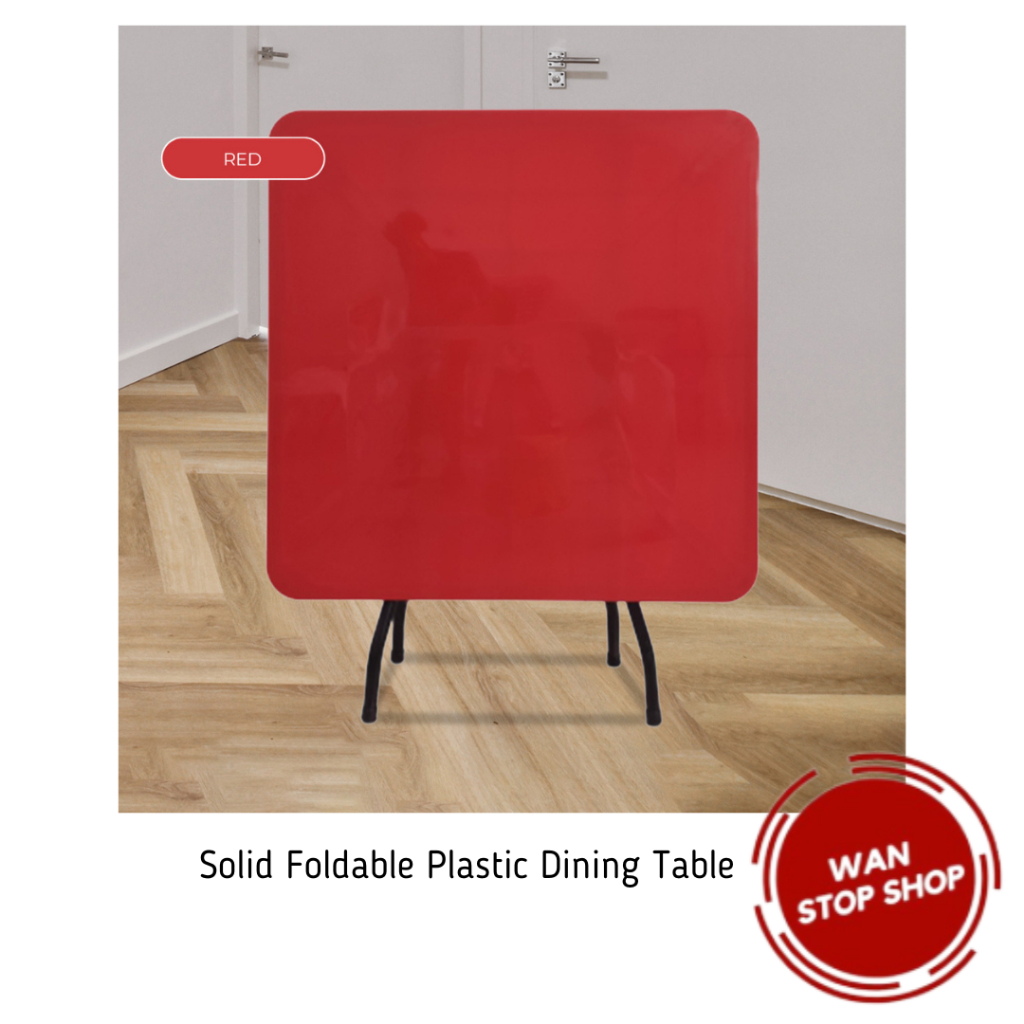 SW 3FT Foldable Plastic Table Foldable Plastic Dining Table ...