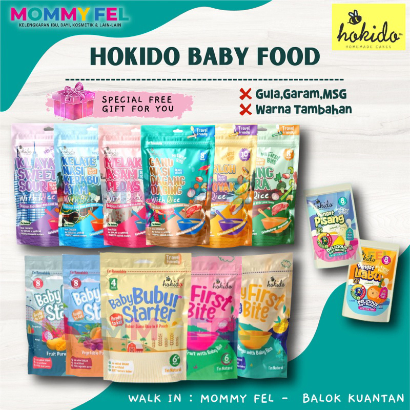 HOKIDO BABY FOOD TRAVEL FRIENDLY MAKANAN BABY BAYI SIHAT TANPA MSG ...