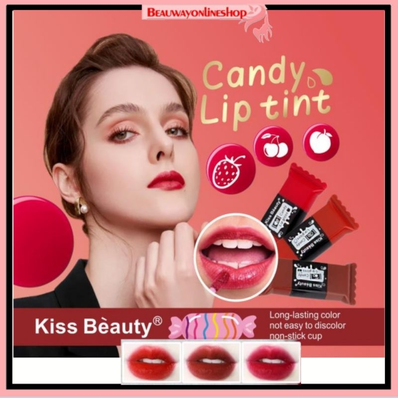 Kiss Beauty Candy Lip Tint Lipgloss (1pcs) | Shopee Malaysia