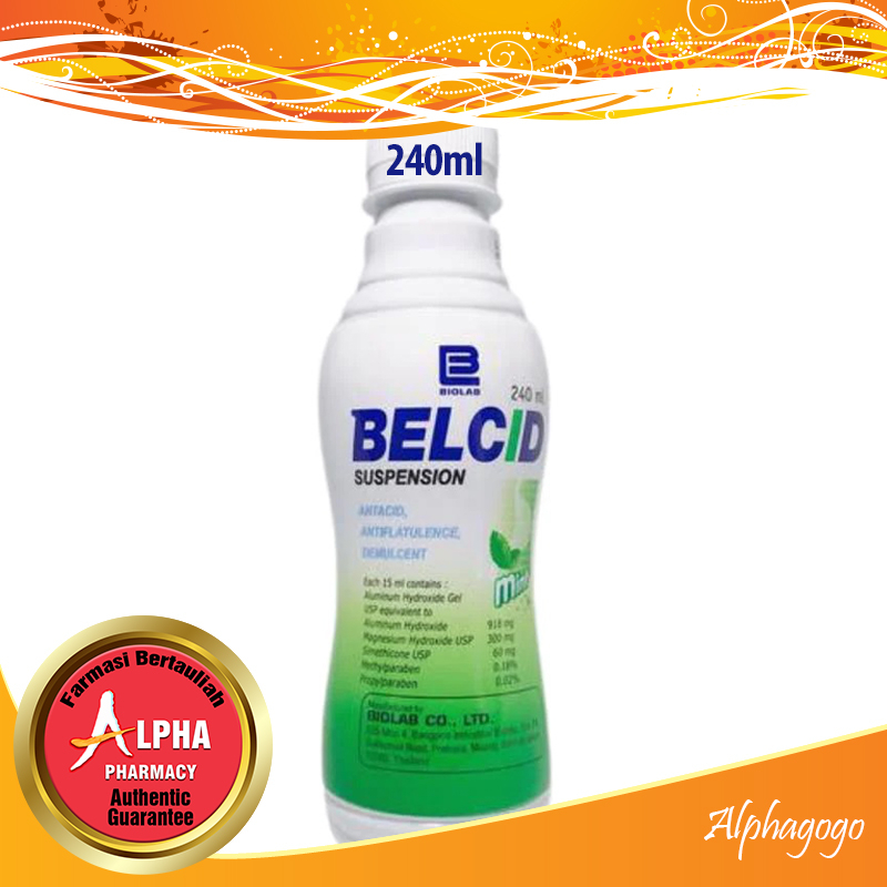 Belcid Suspension Mint (120ml / 240ml) | Shopee Malaysia