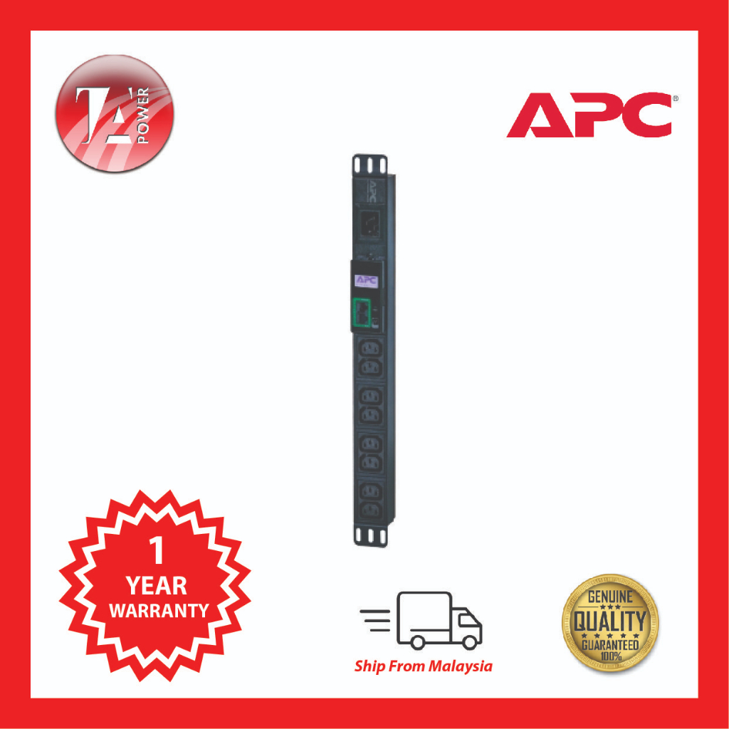 [PRE ORDER] Easy PDU EPDU1016M. Metered. 1U. 16A. 230V. (8)C13 | Shopee Malaysia