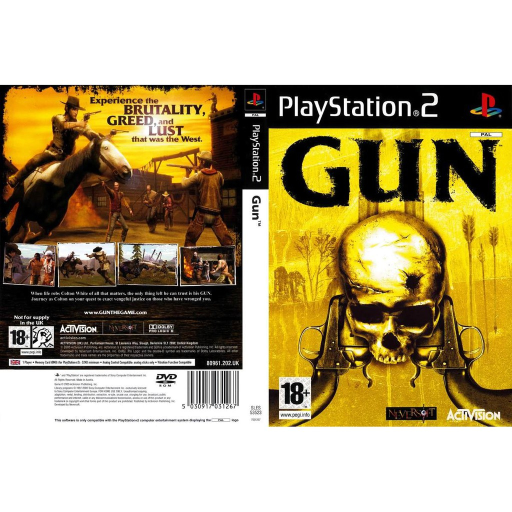 PS2 Game Gun(GOLD DISC) | Shopee Malaysia