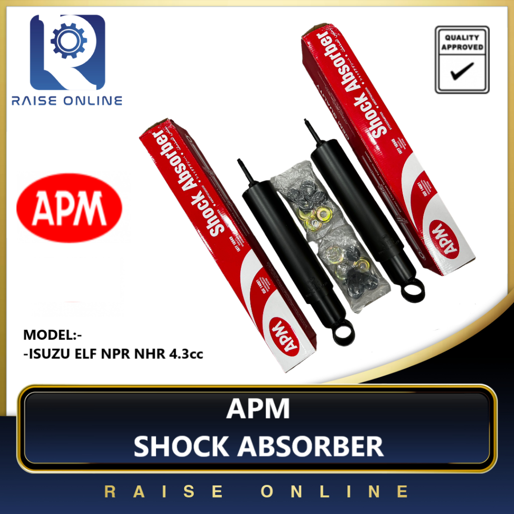 ( 100% ORIGINAL APM ) ISUZU NPR NHR 4.3 FRONT SHOCK ABSORBER | Shopee ...