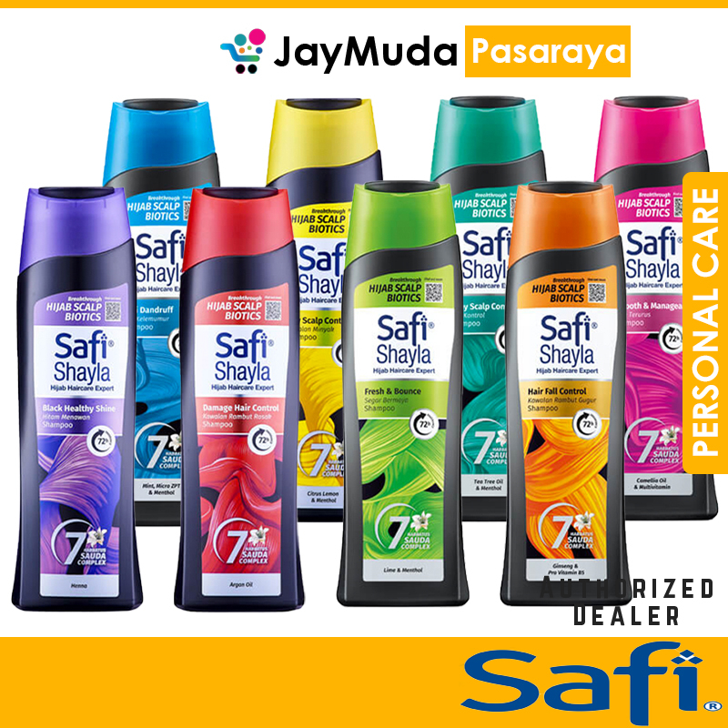 Safi Shayla Hair Shampoo 320g Syampu Anti Dandruff Soft Smooth Oil ...