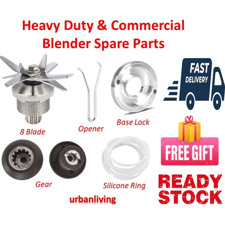 Heavy Duty Blender Spare Parts Commercial Blender Spare Parts | Shopee ...