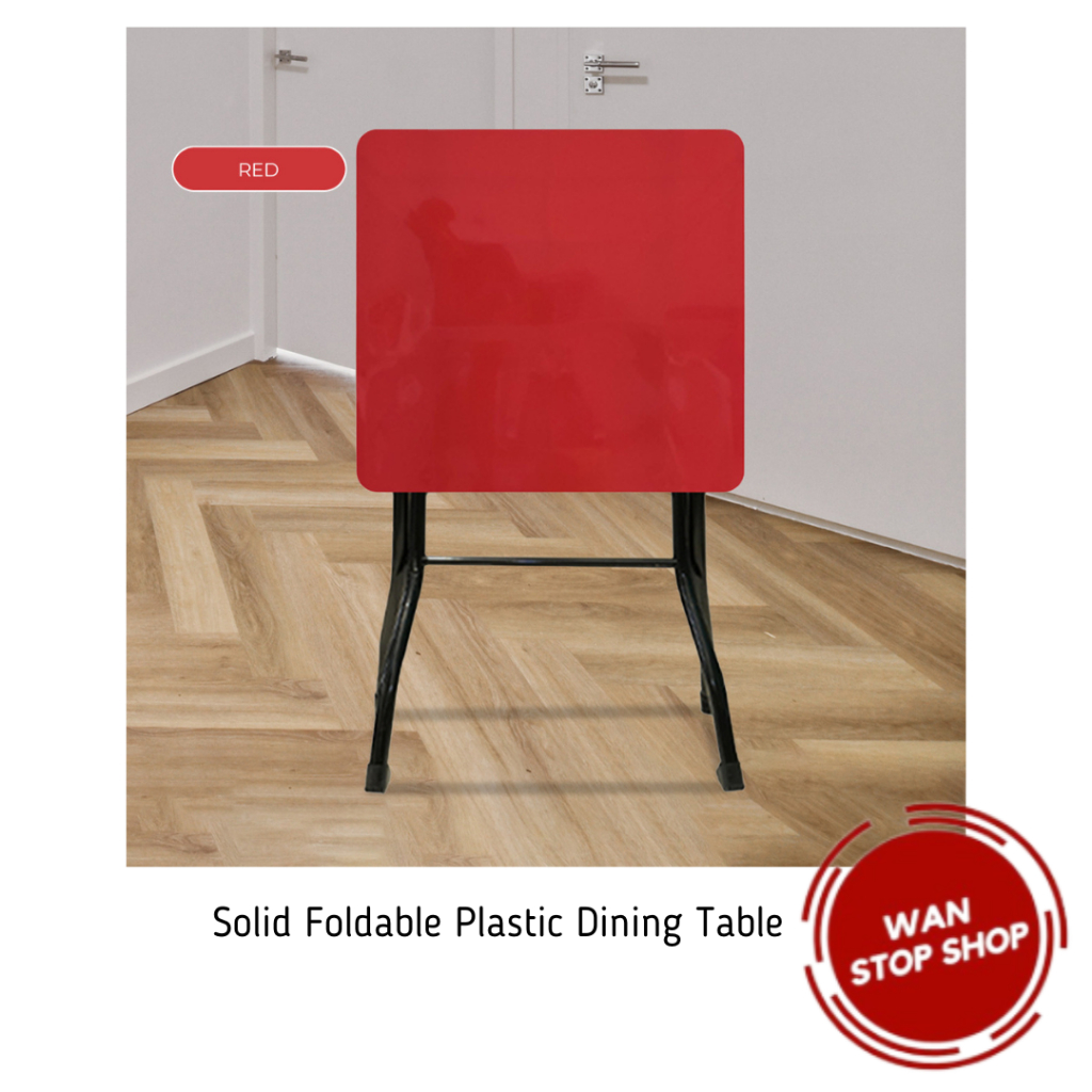 SW 3FT Foldable Plastic Table Foldable Plastic Dining Table ...