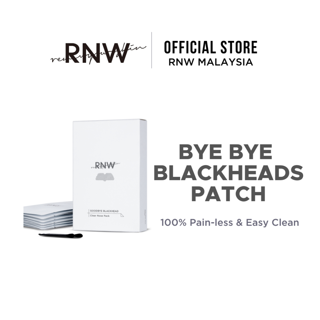 RNW Goodbye Blackhead 2 Step Clear Nose Pack (5 Sheets - Remove ...