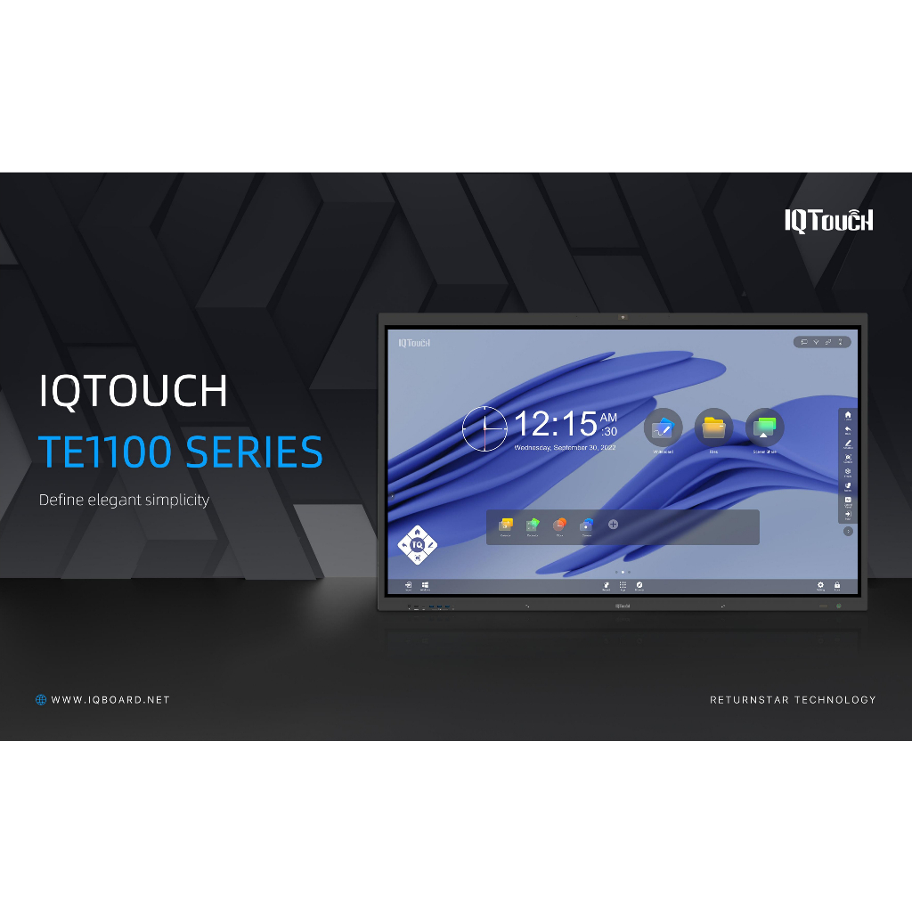 IQTOUCH TE1100 SERIES (INTERACTIVE FLAT PANEL) | Shopee Malaysia