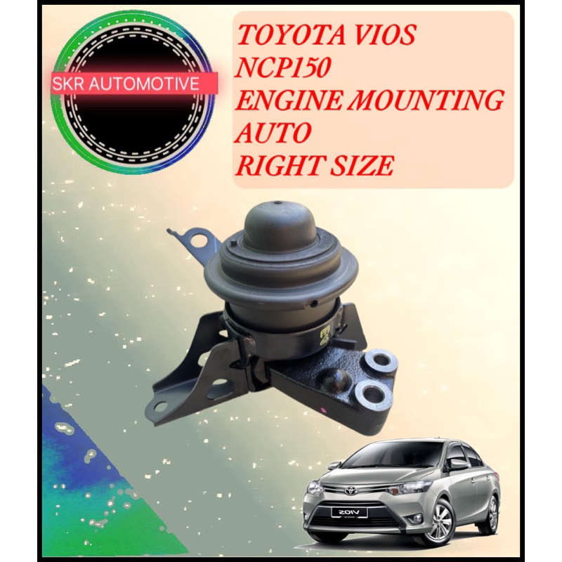 TOYOTA VIOS NCP150 AUTO ENGINE MOUNTING RIGHT SIZE | Shopee Malaysia