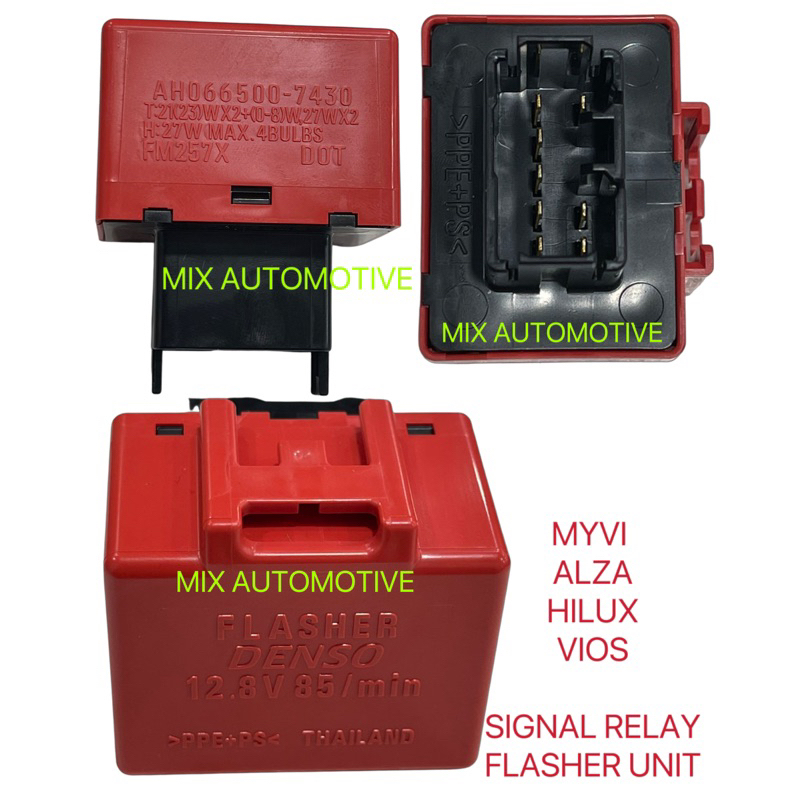 100% DENSO PERODUA MYVI ALZA TOYOTA HILUX , VIOS SIGNAL RELAY / FLASHER ...