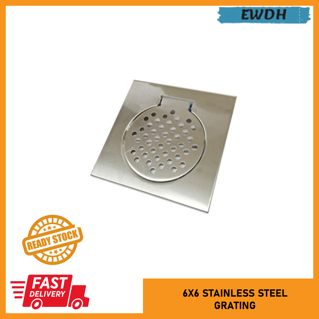 READY STOCK ~ 6X6 STAINLESS STEEL GRATING | Shopee Malaysia