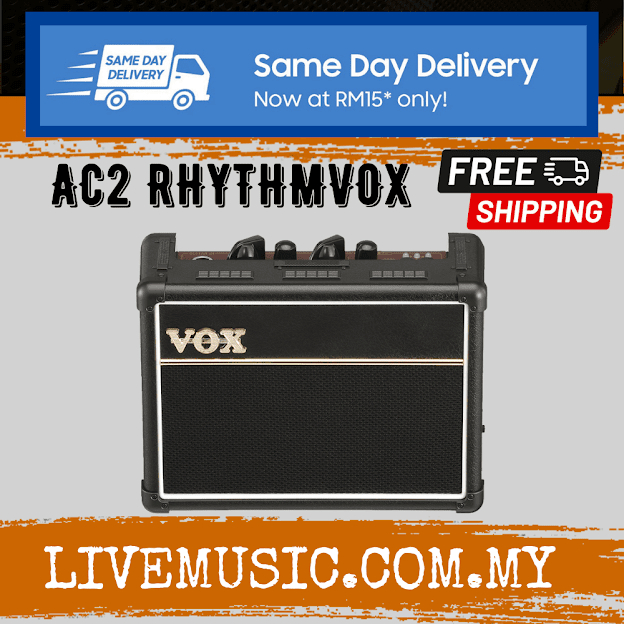 Vox AC2 Rhythm Vox Mini Guitar Amplifier ( AC2-RV ) | Shopee Malaysia