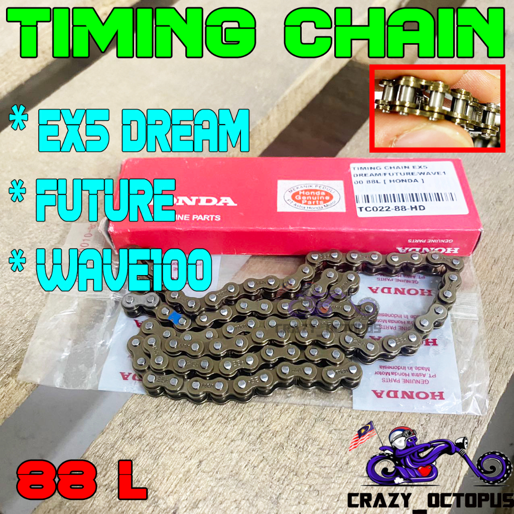 Timing Chain Full Set EX5 CLASS /FUTURE/KRISS 120/EX5 HP/WAVE 100/ EX5 ...