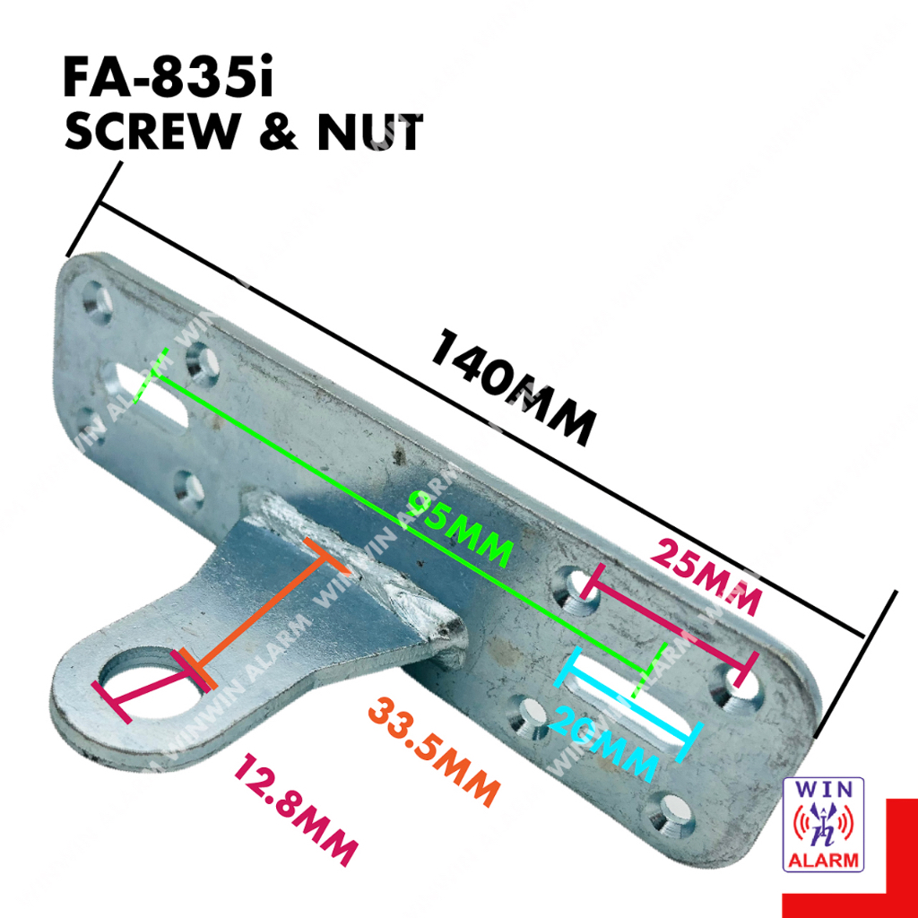 SPARE PART FA-835i ARM MOTOR WALL BRACKET , GATE BRACKET, TRIANGLE ...
