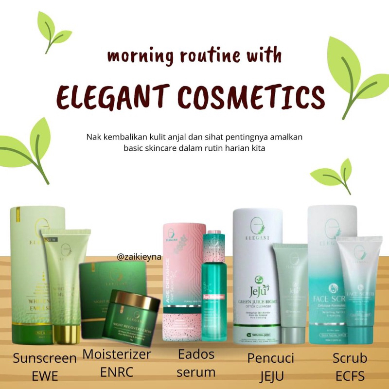 🔥PRODUK VIRAL ELEGANT COSMETICS🔥ELEGANT UV WHITENING EMULSION,ELEGANT ...