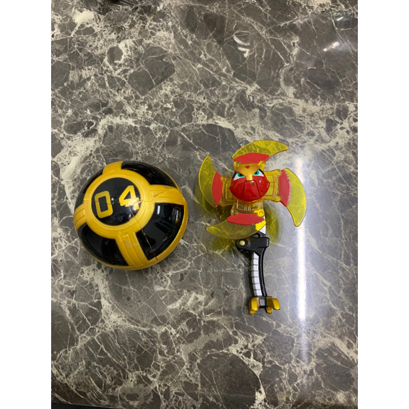 Bandai Ninpuu Sentai hurricanger DX karakuri balls Zord Weapon Power ...