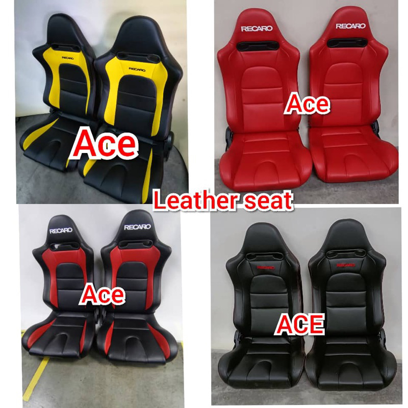 Recaro Leather seat one pair | Shopee Malaysia