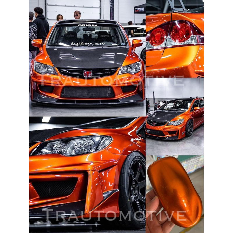 CANDY SPARKLE ORANGE 6698 2K CAR PAINT / CAT KERETA 2K | Shopee Malaysia