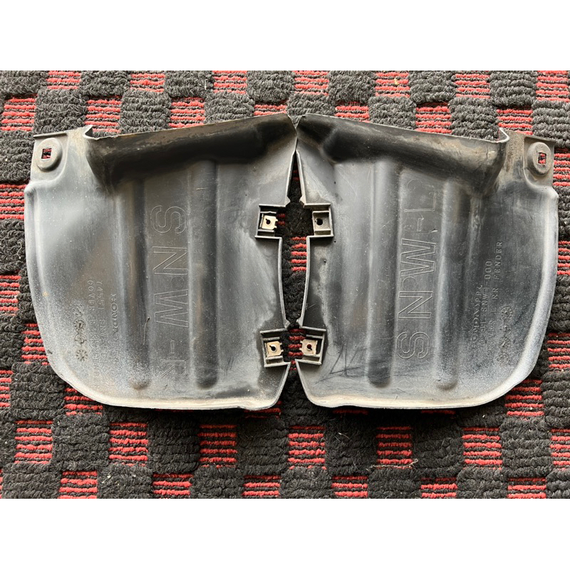 Civic FD2 Type R FD2R SNW Original Rear Bumper Splash Guard Daun Pisang ...