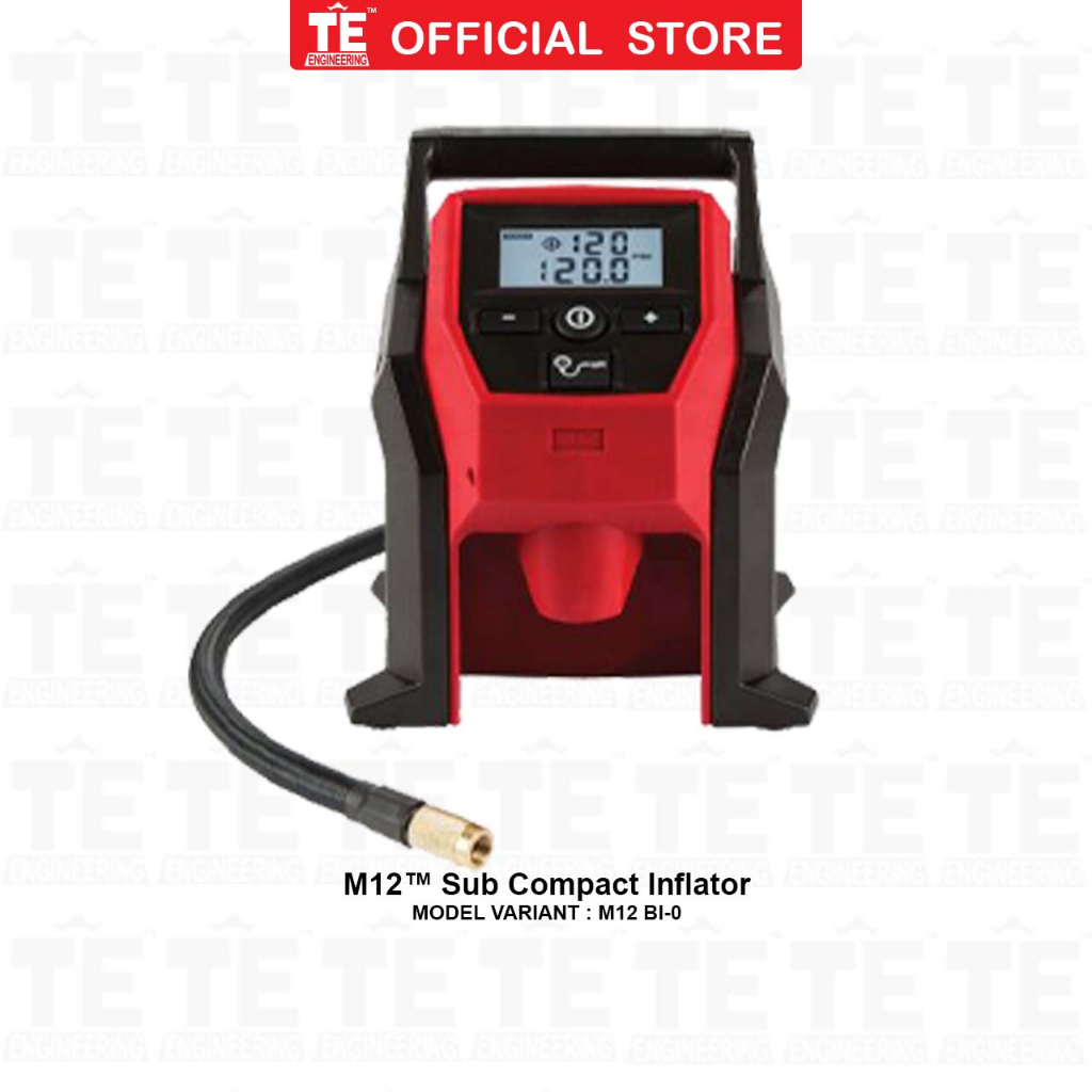 Milwaukee M12 Sub Compact Inflator ( M12 BI ) | Shopee Malaysia