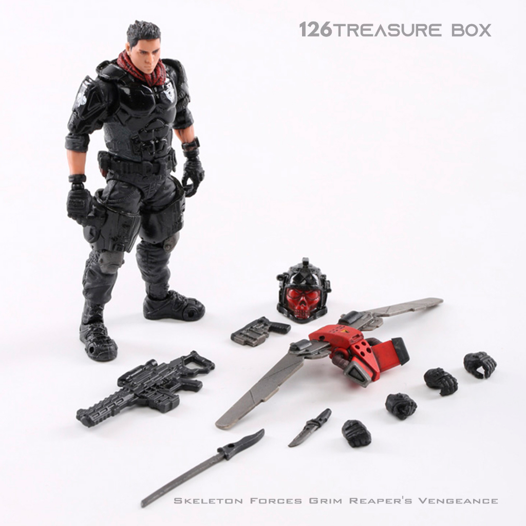 JoyToy Skeleton Forces Grim Reaper's Vengeance Action Figure [ Type B ...