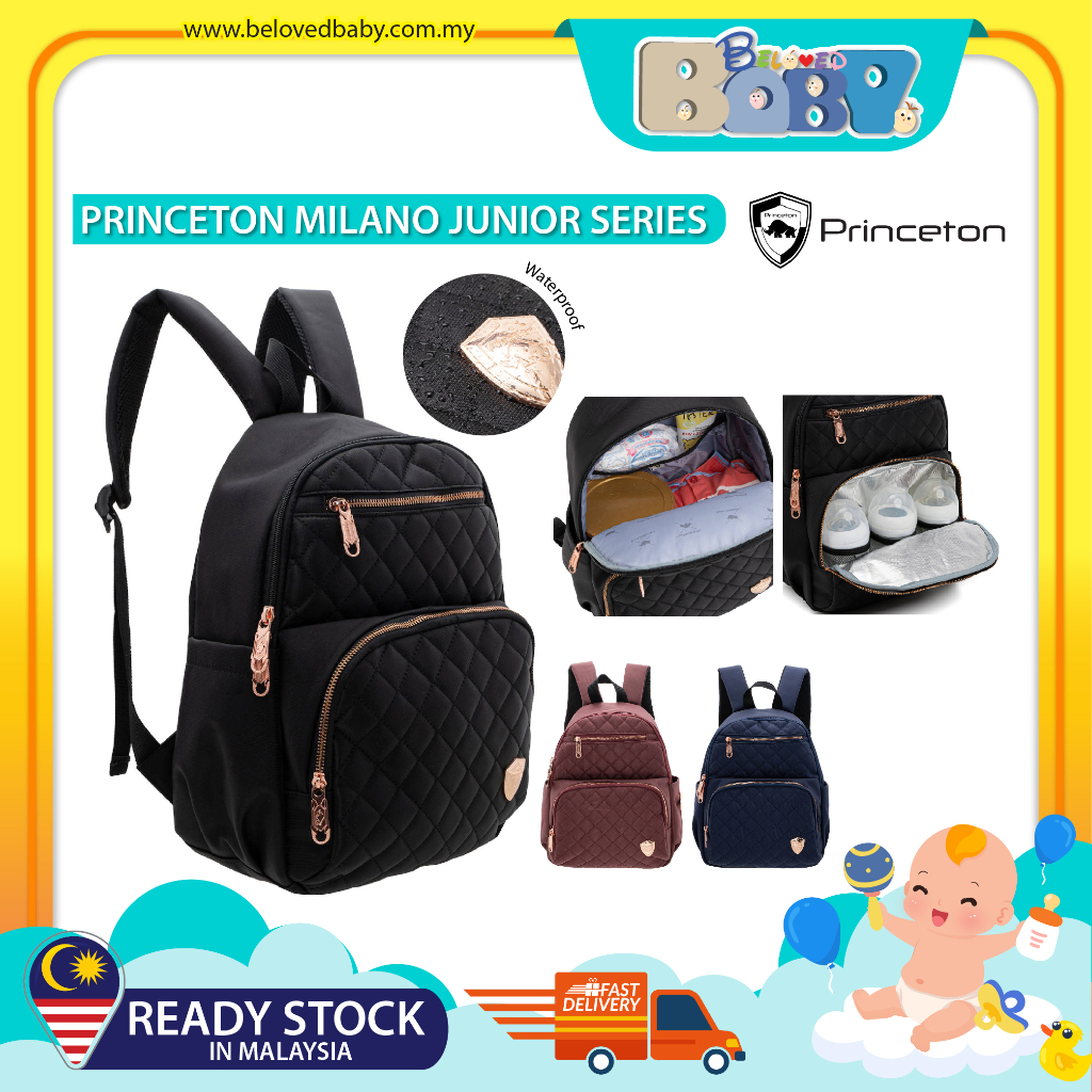 Princeton Milano Junior Series Diaper Bag Multifunction Backpack ...