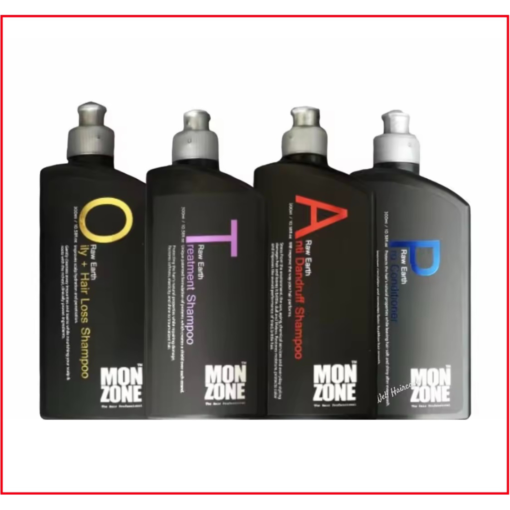 MONZONE Raw Earth Shampoo & Conditioner 300ml | Shopee Malaysia