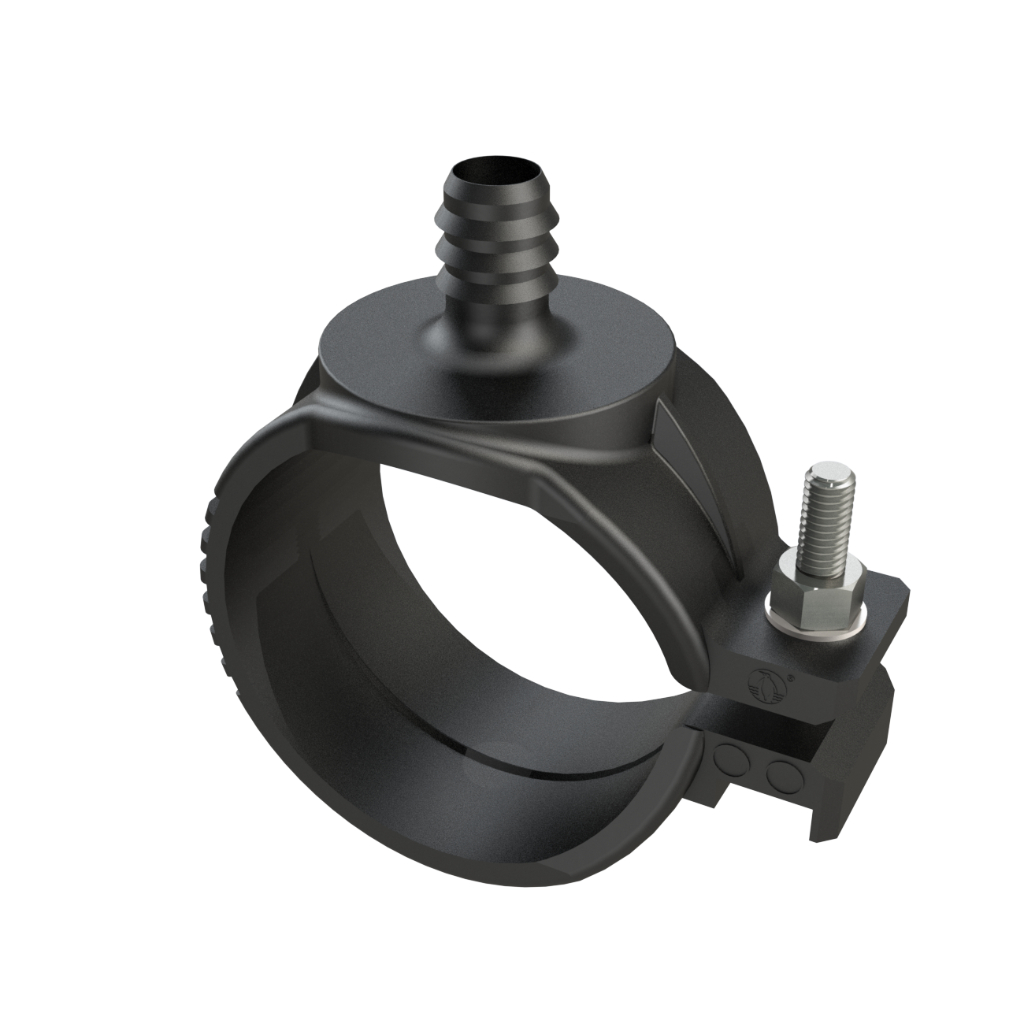 63mm x 16mm Penguin Poly Fitting Jumbo Clamp Saddle with 16mm LDPE ...