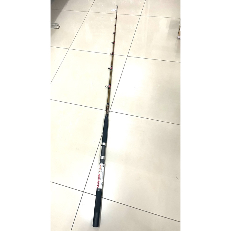 SHAKESPEARE ugly stik tiger 7kaki 30-60lb bc drum rod fuji rod one ...