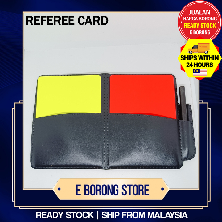 Sport Soccer Match Referee Cards Red Yellow Cards Record Tools Football ...