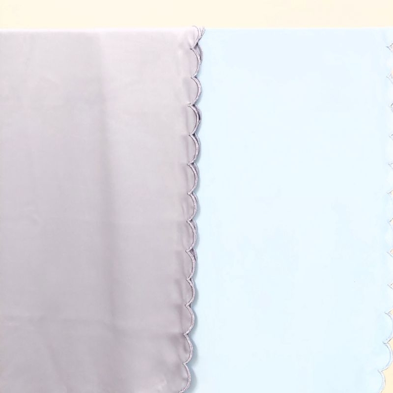 MEKAR sulam wide shawl (slightly curve at each side) | Shopee Malaysia