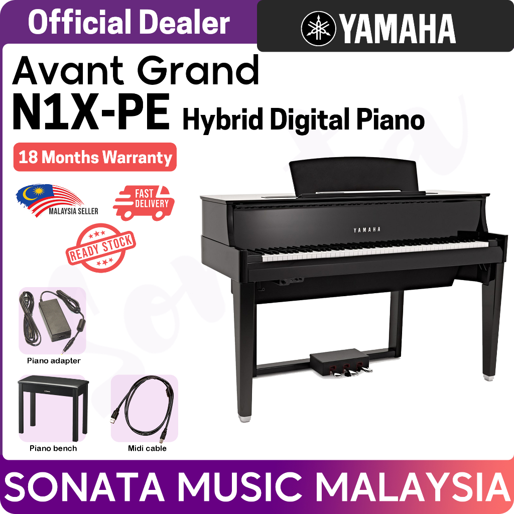 YAMAHA N1X-PE HYBRID DIGITAL PIANO NEW UNIT (N1X PE / N1X / N1X-PE ...