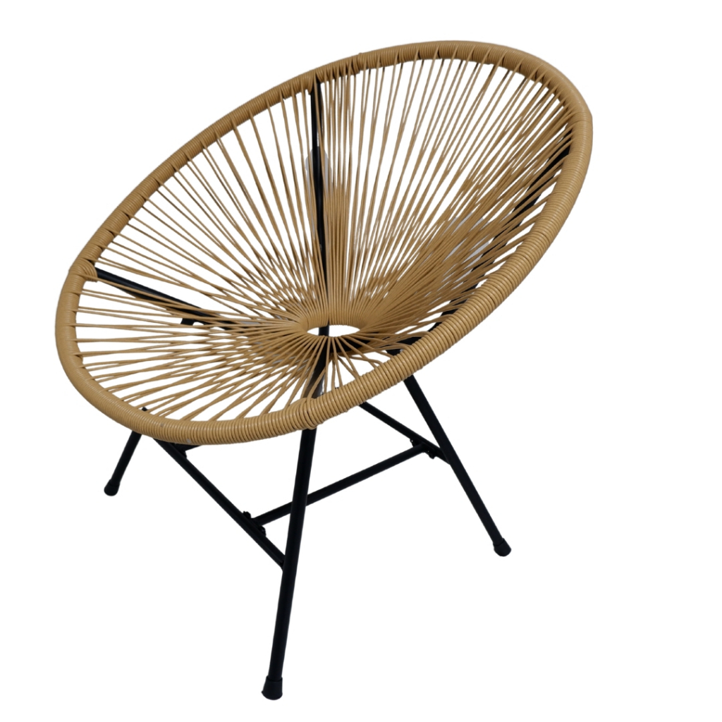 IPRO Rattan chair Balcony Garden chair Outdoor Furniture Kerusi Rotan ...