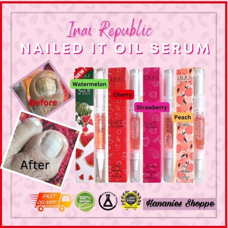 INAI REPUBLIC HQ ORIGINAL | Serum kuku | Pengilat | Vitamin Kuku | Inai ...