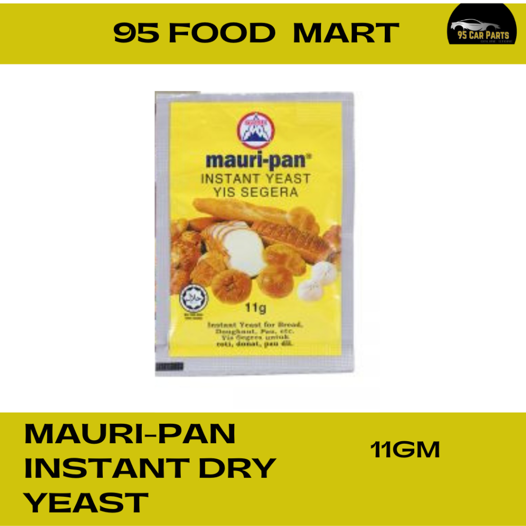 Mauripan Instant Dry Yeast 11gm (Yis Kering) | Shopee Malaysia