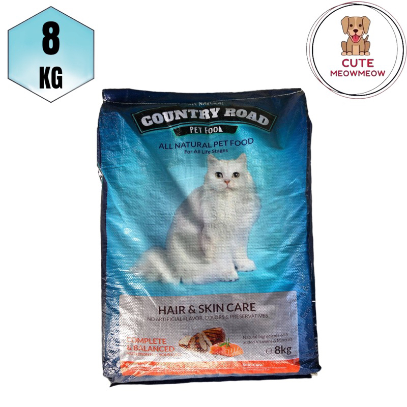 Country Road Dry Cat Food Hair & Skin 8KG | Shopee Malaysia