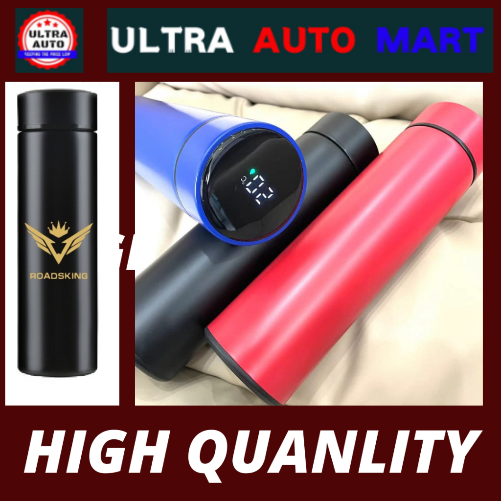 CAR Display Digital Thermal Flask 304 Stainless steel Smart Flask ...