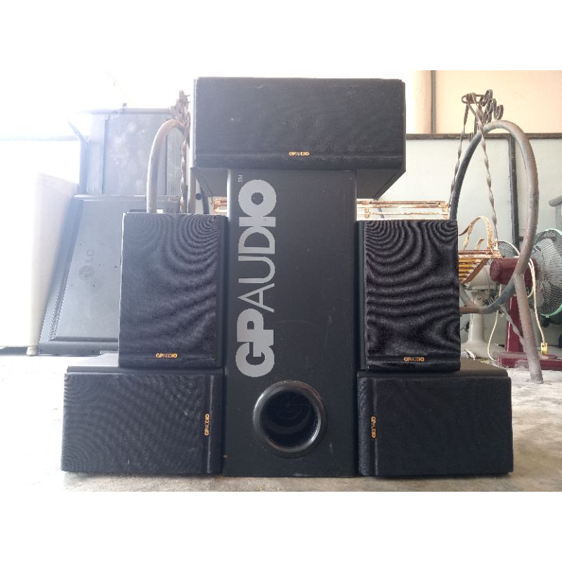 GP AUDIO 5 IN 1 SPEAKER CAN USE | Shopee Malaysia