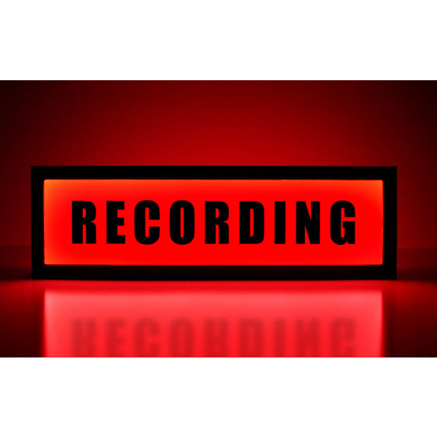 Recording Sign USB LED Lamp Box | Shopee Malaysia