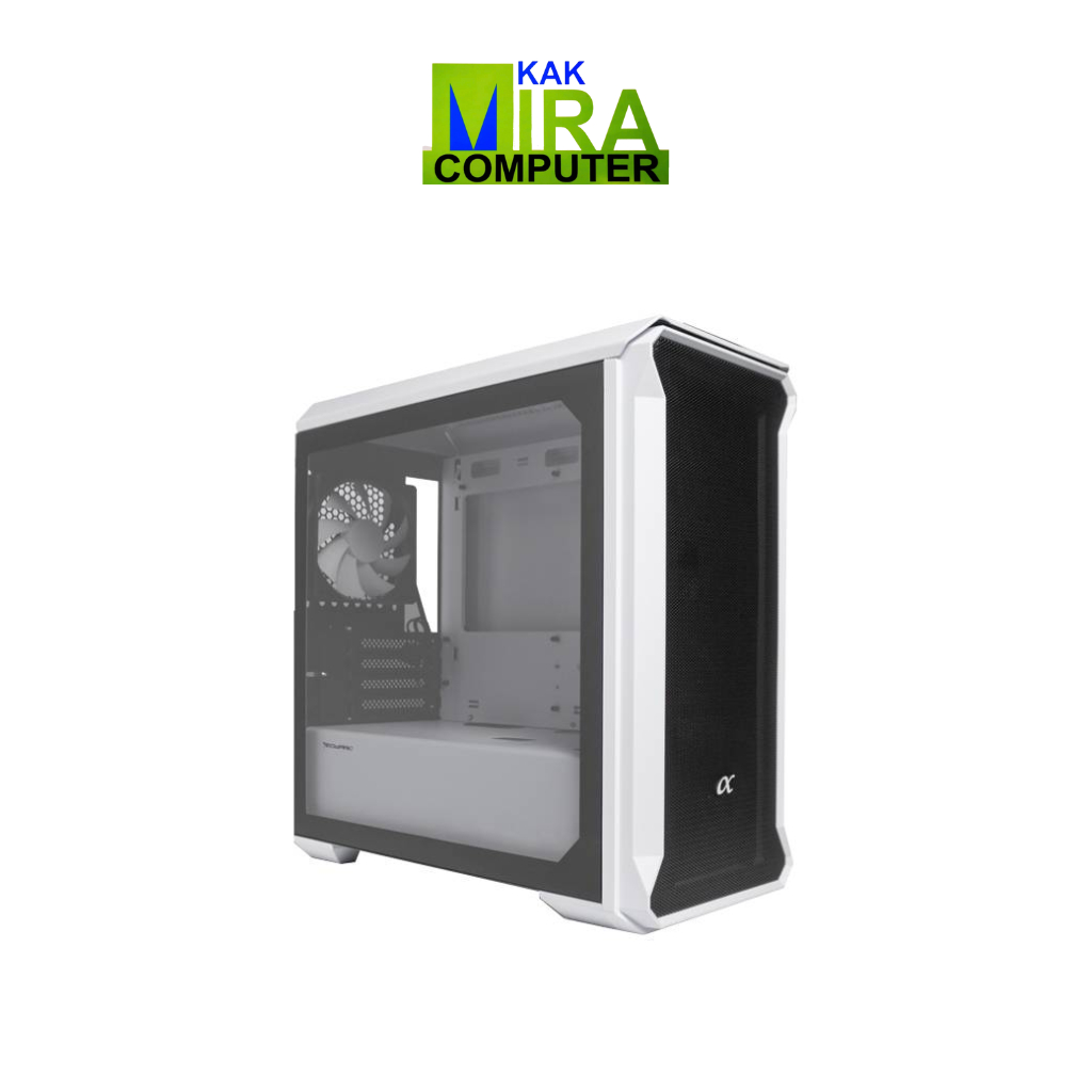 Tecware Alpha M M-ATX White Gaming Case (READY STOCK) | Shopee Malaysia